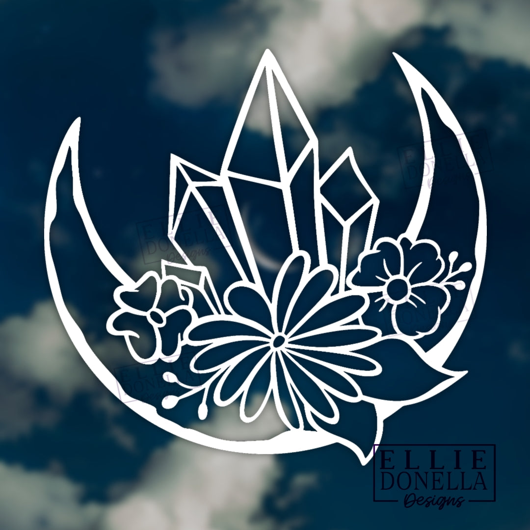 Moon Crystal 5" Decal – Ellie Donella Designs